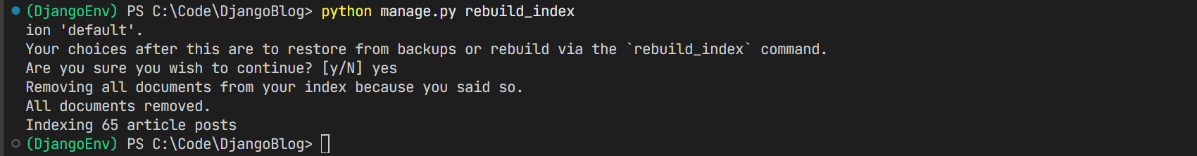 Django实现全文搜索 | EuanSu's Blog