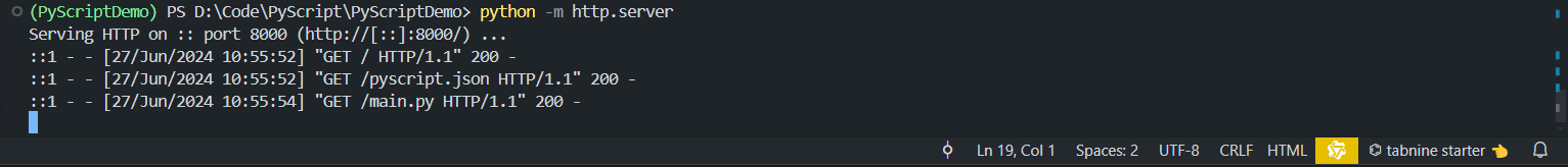 PyScript 基础入门 | EuanSu's Blog