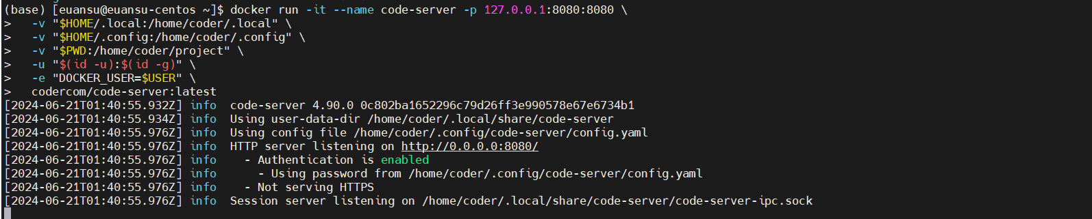Code-Server安装部署 | EuanSu's Blog