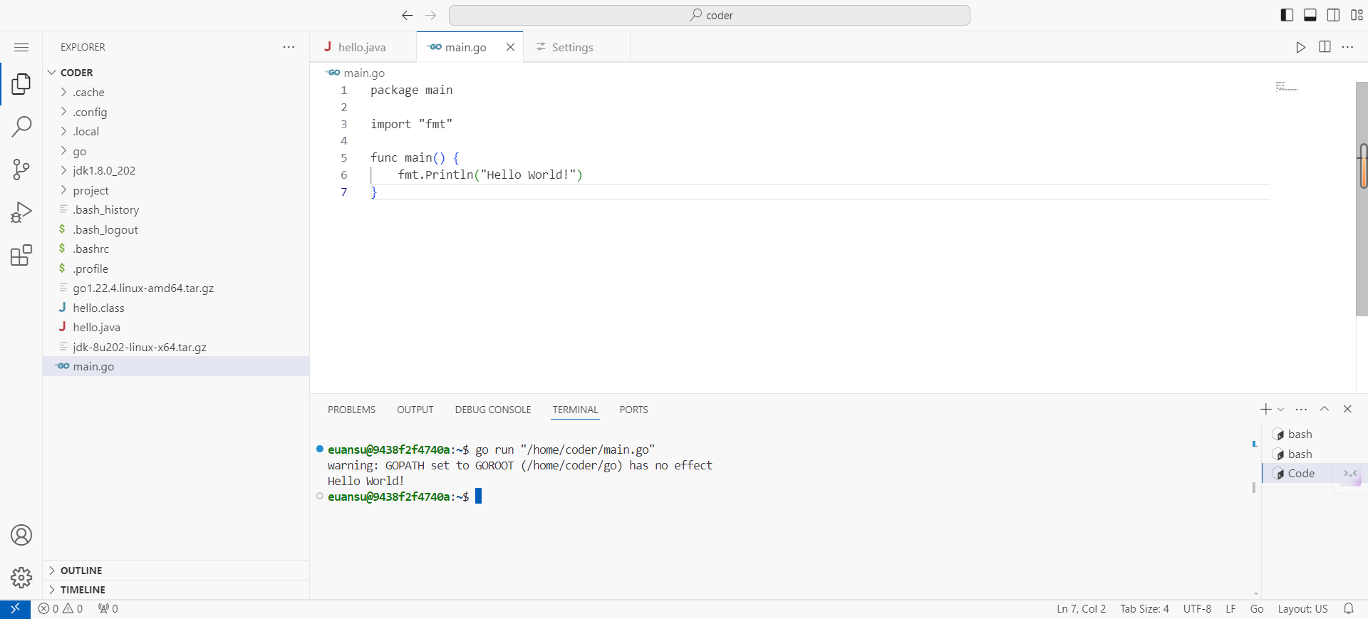 Code-Server安装部署 | EuanSu's Blog