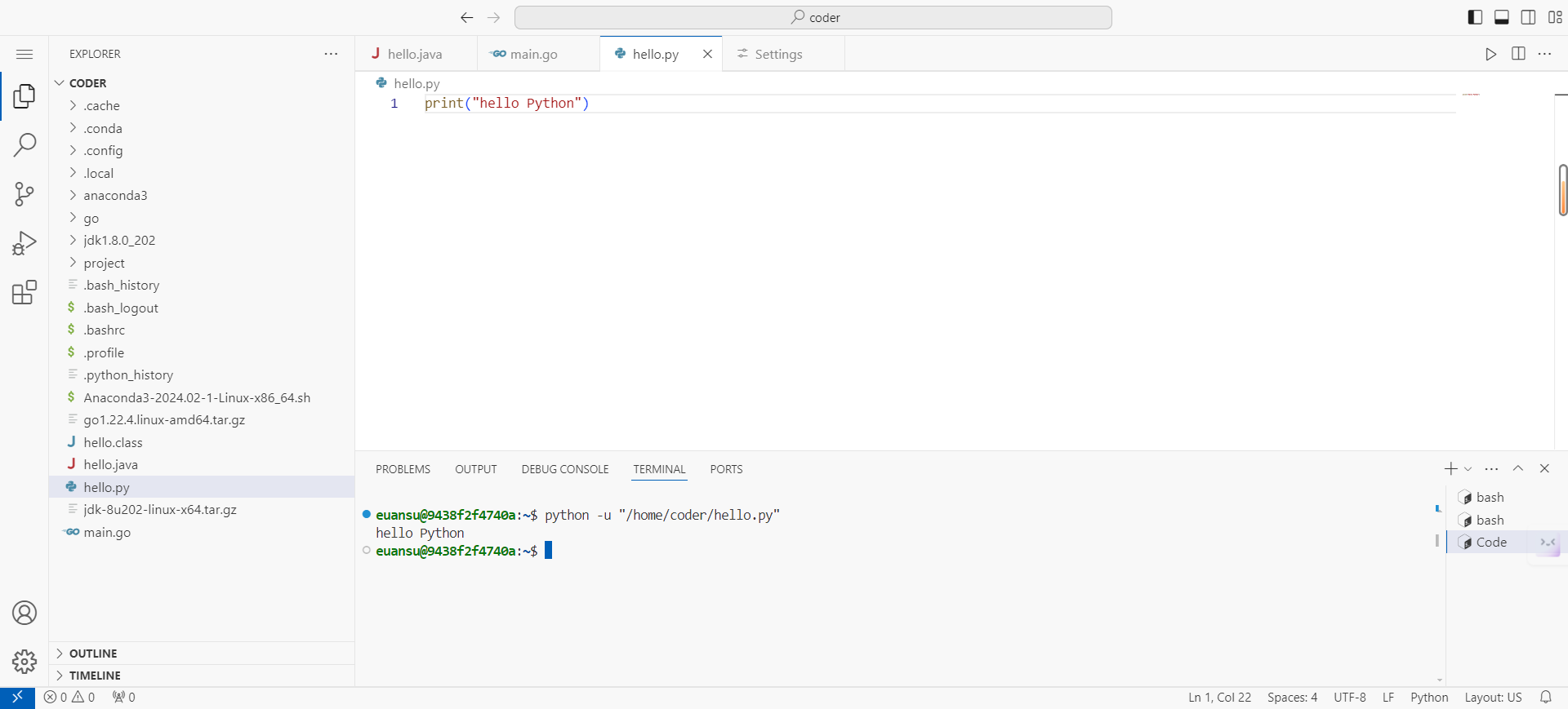 Code-Server安装部署 | EuanSu's Blog